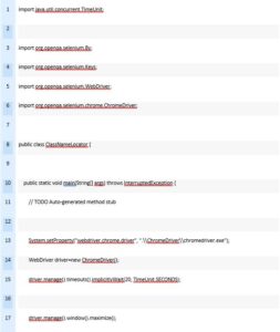A Detailed Introduction To Selenium: Using The Class Name Locator In Selenium - Business Partner ...